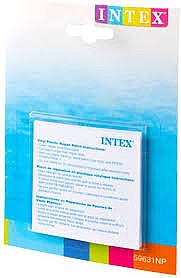 סט מדבקות לתיקון חורים מחוץ למים INTEX 59631 | אביזרים לבריכה | מלך הבריכות